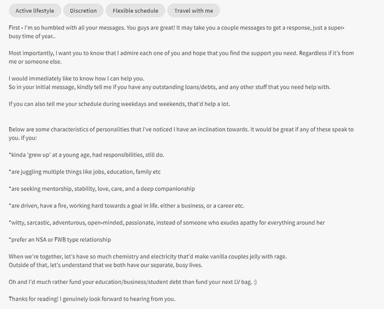 🔥How To Write A Sugar Daddy Profile In 2025: Full Guide + Examples